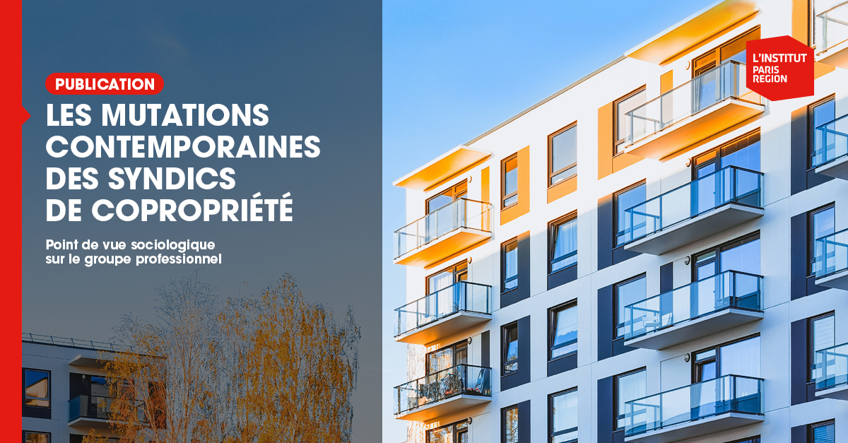 Les mutations contemporaines des syndics de copropriété - Institut ...